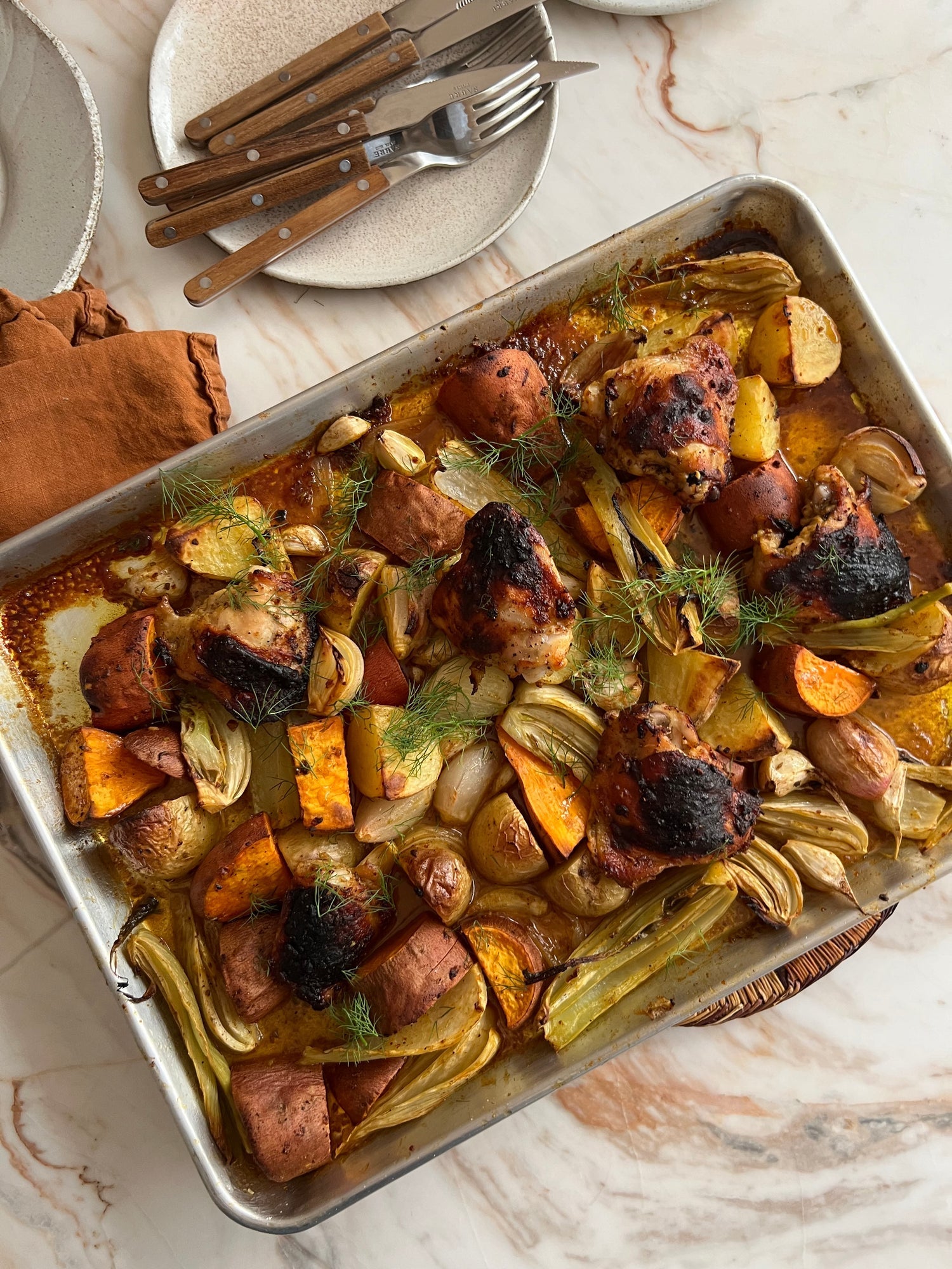 Lemon & Honey Roasted Chicken – Eden Eats